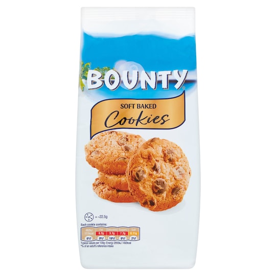 Bounty Cookies 180G - Tesco Groceries