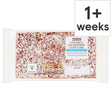 Tesco Coconut & Raspberry Loaf Cake - Tesco Groceries