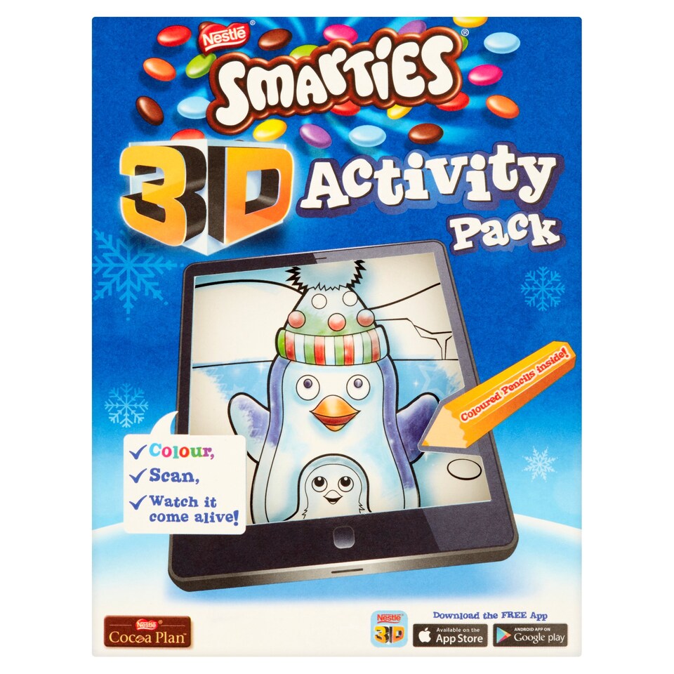 Smarties Activity Pack 131.4G - Tesco Groceries
