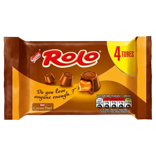 Nestle Rolo Multipack 4X41.6G - Tesco Groceries