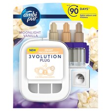 Febreze 3Volution Air Freshener Plug-In Starter Kit Moonlight Vanilla ...