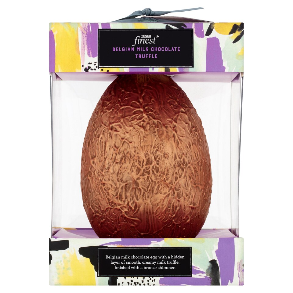 Tesco Finest Belgian Truffle Layer Easter Egg 310G - Tesco Groceries
