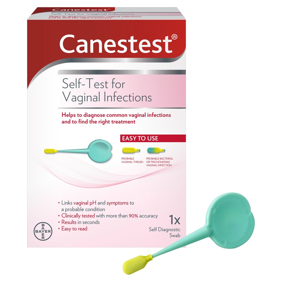 Canestest Self-Test for Vaginal Infections Diagnostic Test - Tesco ...
