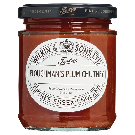 Tiptree Ploughmans Plum Chutney 210G - Tesco Groceries