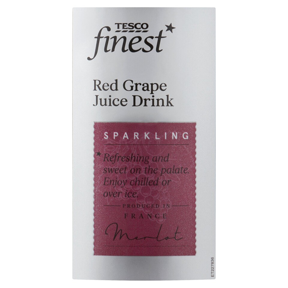 Tesco Finest Red Grape Sparkling Merlot 75Cl - Tesco Groceries