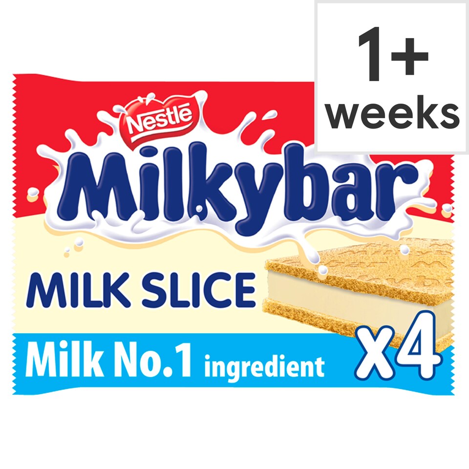 Milkybar Milk Slices 4X26g - Tesco Groceries