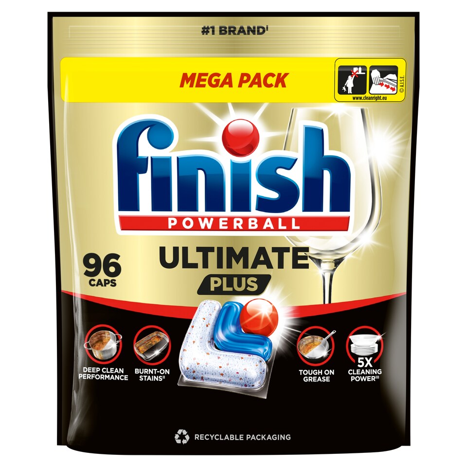 Finish Ultimate Plus kapsle do my&ky nádobí - Fresh 96 ks - Tesco Groceries