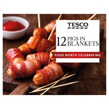 Tesco 12 Pigs In Blankets 240G - Tesco Groceries