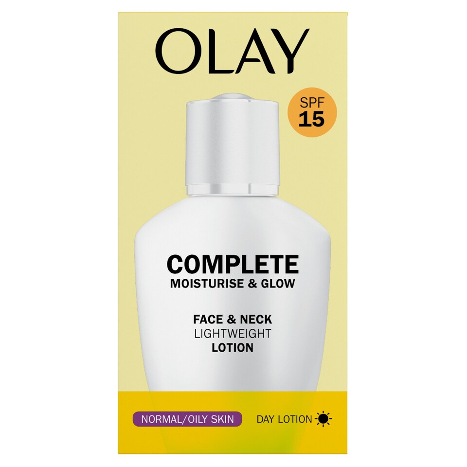 Olay Complete Care Day Fluid Moisturiser Spf 15 100Ml - Tesco Groceries