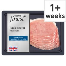 Tesco Finest Unsmoked Wiltshire Cured Bacon 240G - Tesco Groceries