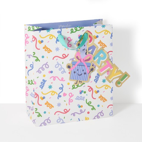 Paperchase Confetti Large Gift Bag - Tesco Groceries