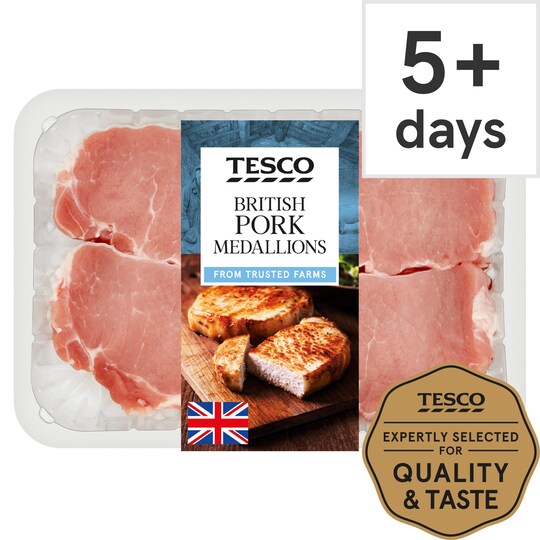 Tesco Pork Loin Medallions 500G - Tesco Groceries