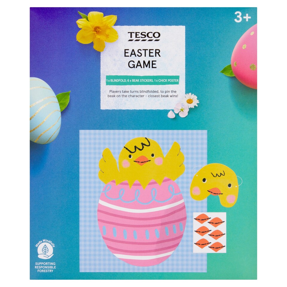 Tesco Easter Pin The Beak Game - Tesco Groceries