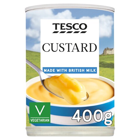 Tesco Ready To Serve Custard 400G - Tesco Groceries