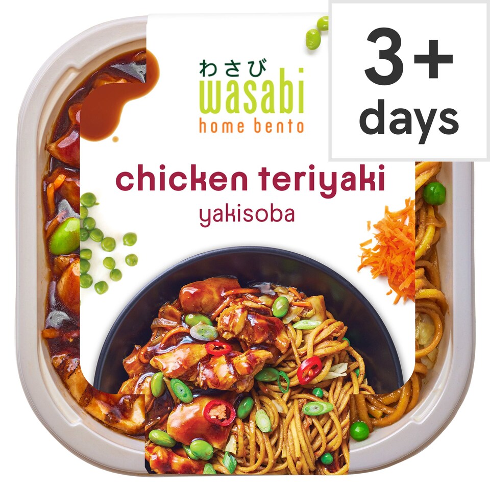 Wasabi Chicken Teriyaki Yakisoba Noodles 430g - Tesco Groceries