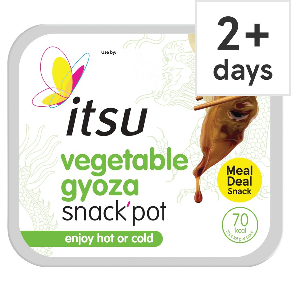Itsu Vegetable Gyoza Snack Pot 47g - Tesco Groceries