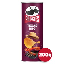 Pringles Texas Bbq Crisps 200G - Tesco Groceries