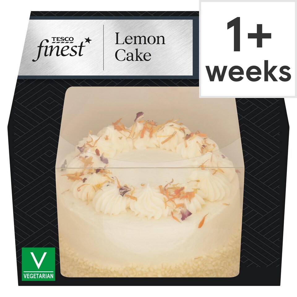 Tesco Finest Lemon Cake - Tesco Groceries
