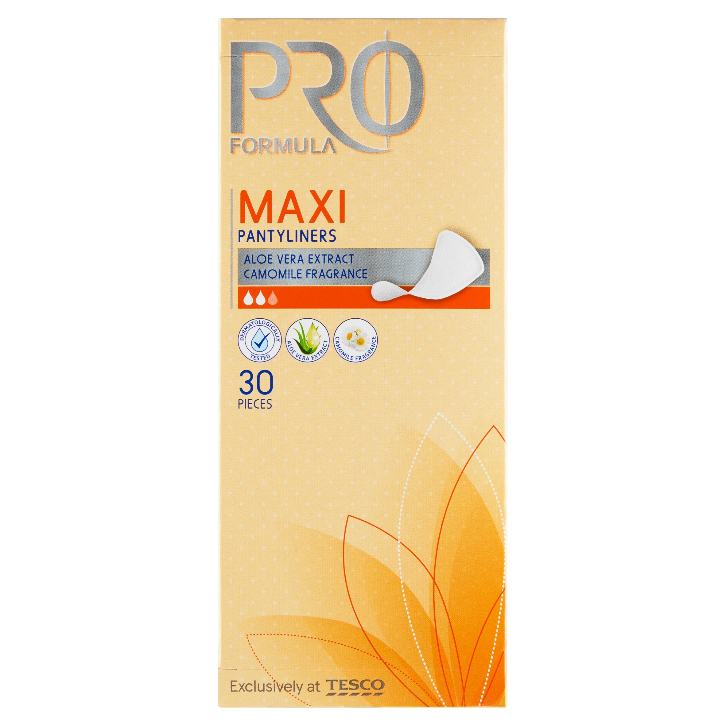 Tesco Pro Formula Maxi Aloe Vera Extract and Camomile Fragrance ...