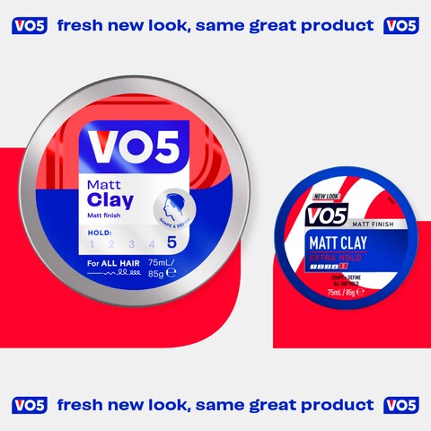 Vo5 Extreme Style Matte Clay 75Ml - Tesco Groceries