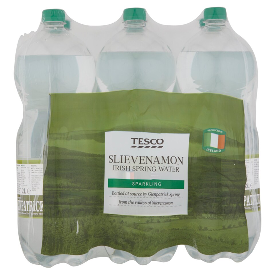Tesco Slvmn Sparkling Spring Water 6X2l - Tesco Groceries
