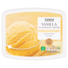 Tesco Soft Scoop Vanilla Ice Cream 2L - Tesco Groceries