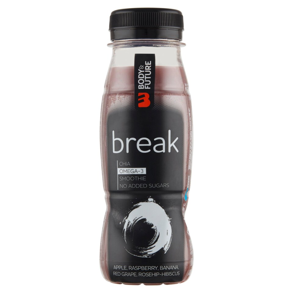 Body&Future Break vícedruhový ovocný nápoj s p&ídavkem semen chia 200ml ...