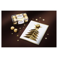 Ferrero Rocher 16 Pieces Boxed Chocolates 200G - Tesco Groceries