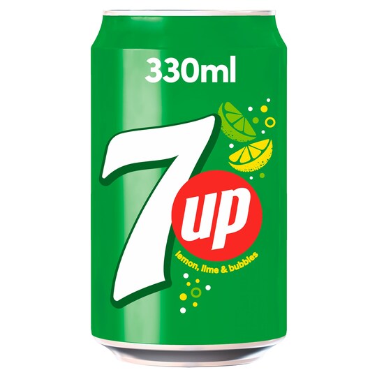 7 Up 330Ml Can - Tesco Groceries