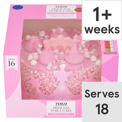 Tesco Princess Tiara Cake - Tesco Groceries