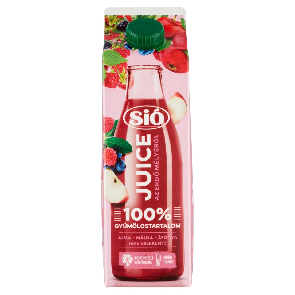 Sió 100% Apple-Raspberry-Blueberry-Blackcurrant Juice 1 l - Tesco Groceries