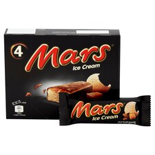 Mars Ice Cream 4 X 51G - Tesco Groceries