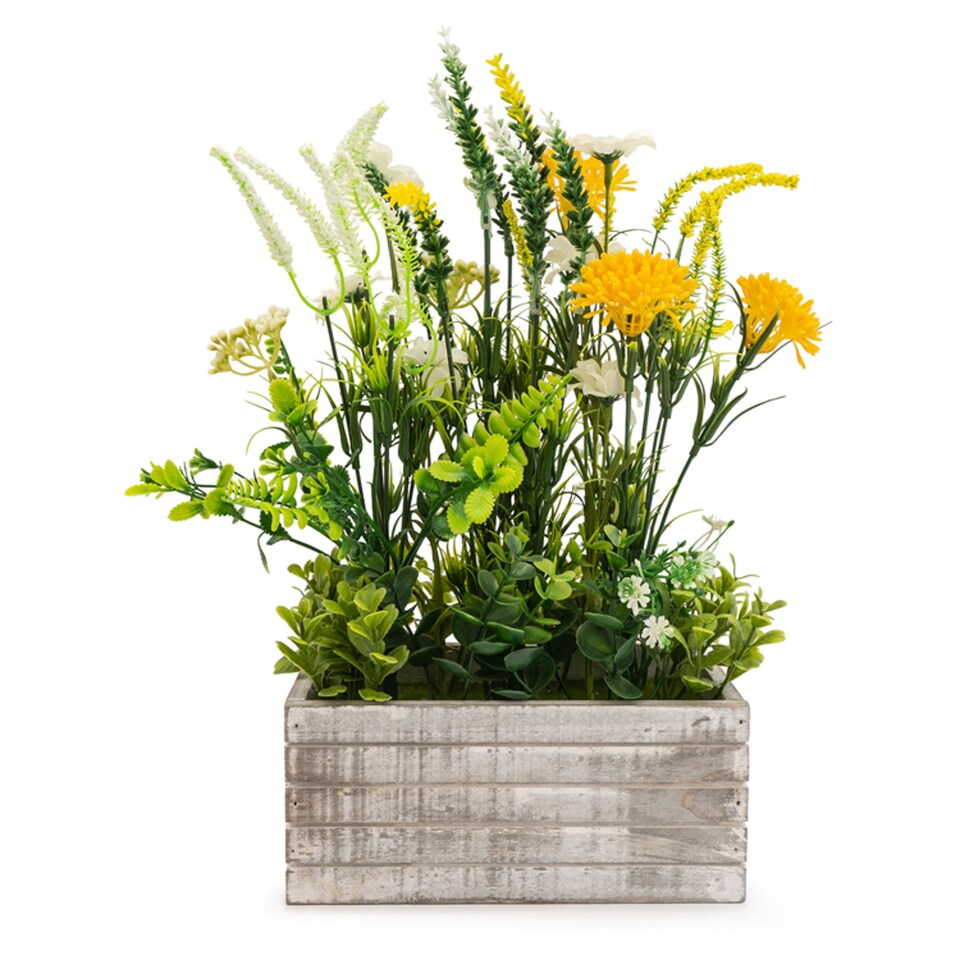 Candlight Artifloral Window Box - Tesco Groceries