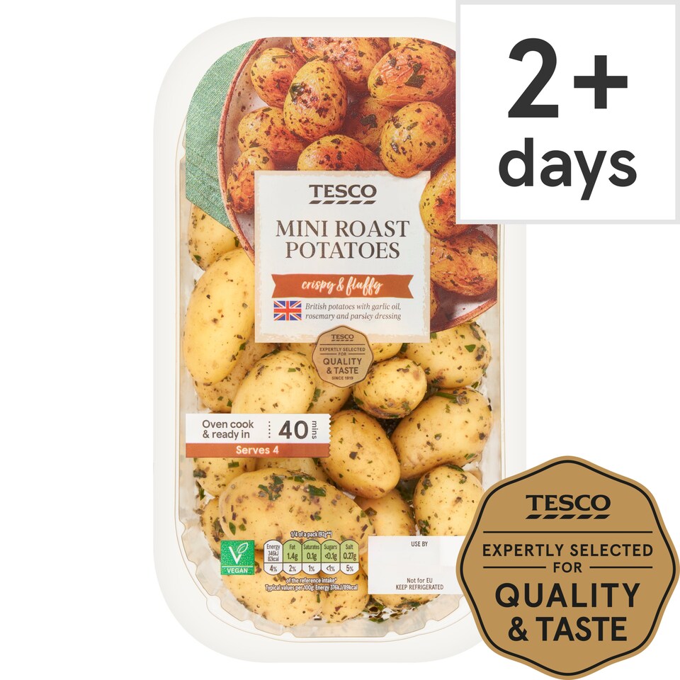 Tesco Mini Roast Potatoes 500G - Tesco Groceries