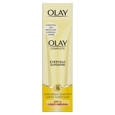 Olay Complete Care Moisturiser Everyday Sun Cream Light Glow 50Ml ...