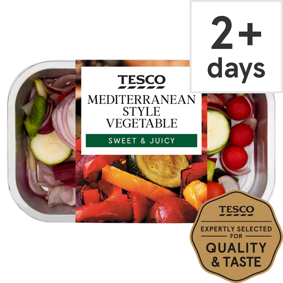 Tesco Mediterranean Style Vegetables 400G - Tesco Groceries