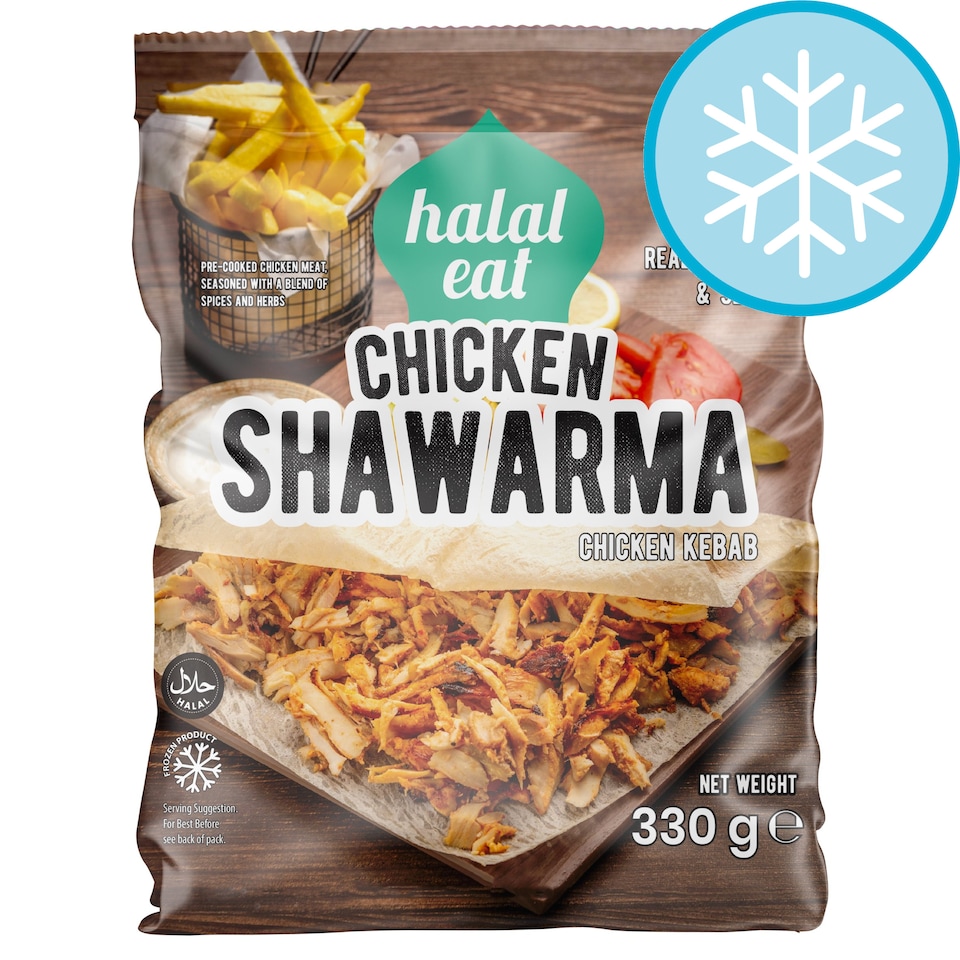 Halal Eat Chicken Shawarma 330g - Tesco Groceries