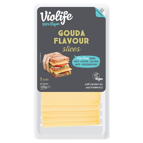 Violife Gouda Flavour Slices 100 g - Tesco Groceries