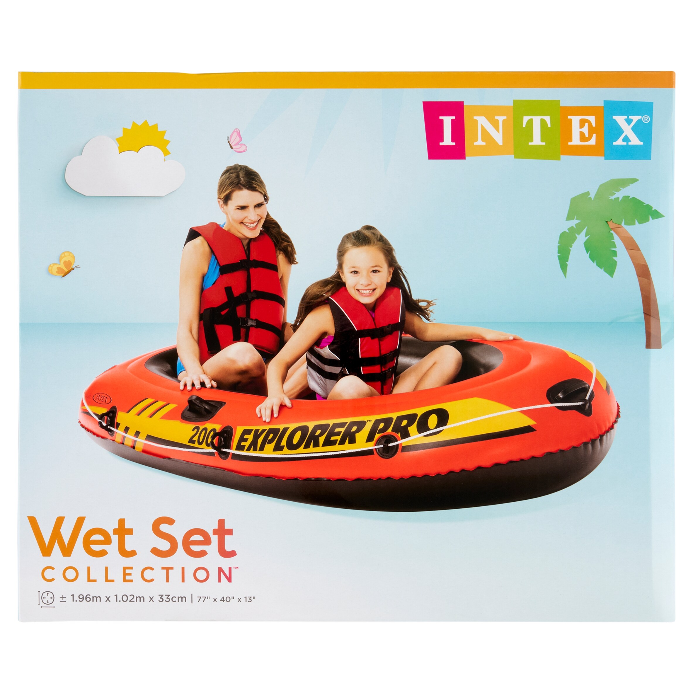Intex Wet Set Collection Explorer Pro 200 csónak - Tesco Groceries