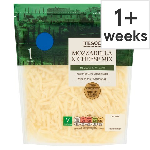 Tesco Mozzarella & Cheese Mix 250g - Tesco Groceries