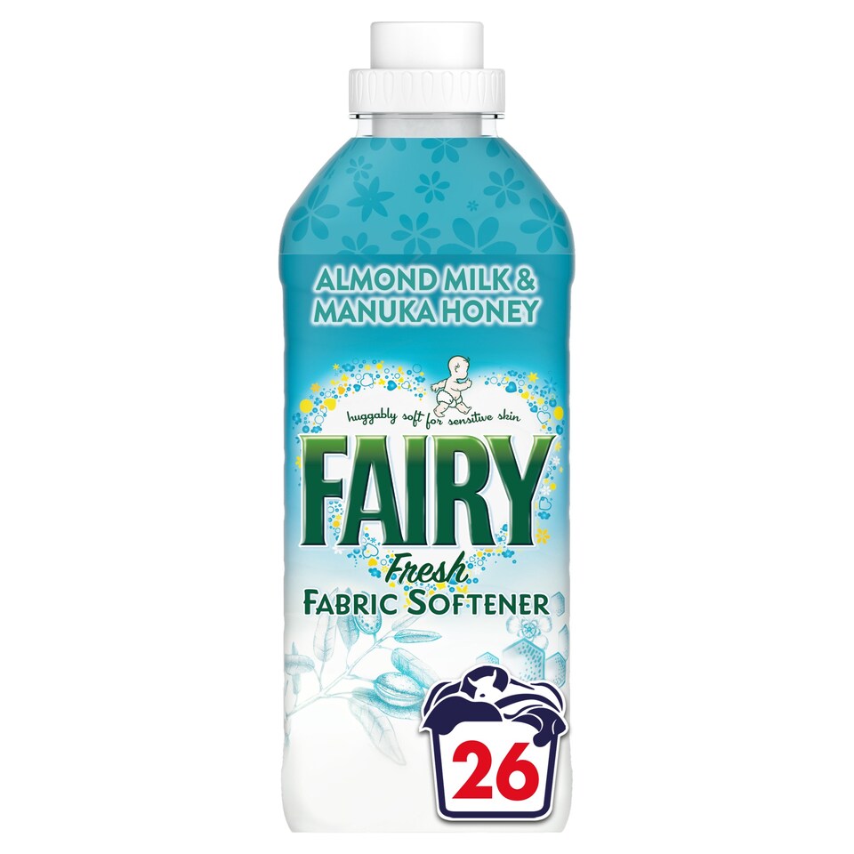 Fairy Fabric Softener Fresh 26 Washes 858Ml - Tesco Groceries