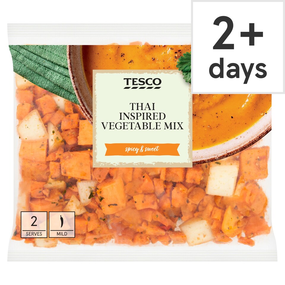 Tesco Thai Inspired Vegetable Mix 400g - Tesco Groceries