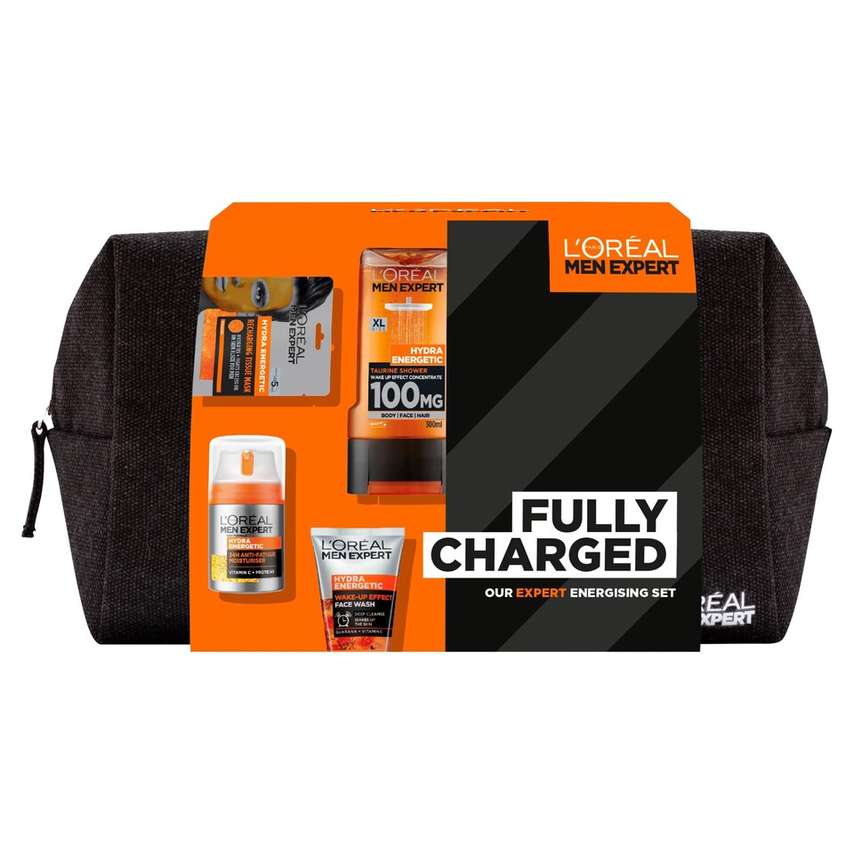 L’Oreal Men Expert Fully Charged Complete Gftset - Tesco Groceries