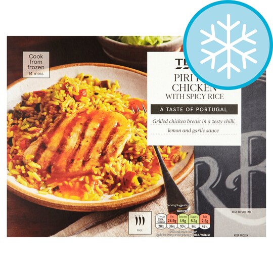 Tesco Piri Piri Chicken With Spicy Rice - Tesco Groceries