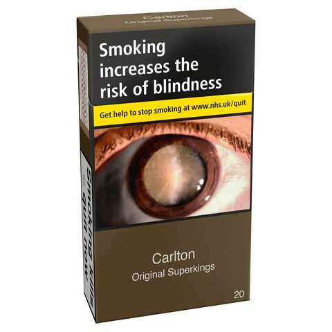 Carlton Original Superkings Cigarettes 20S - Tesco Groceries