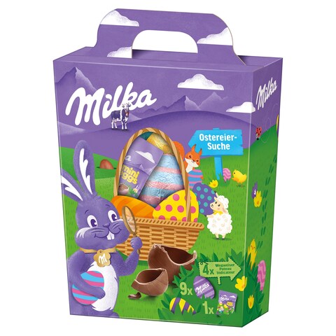 Milka Easter Egg Hunt alpesi tej felhasználásával készült tejcsokoládé ...
