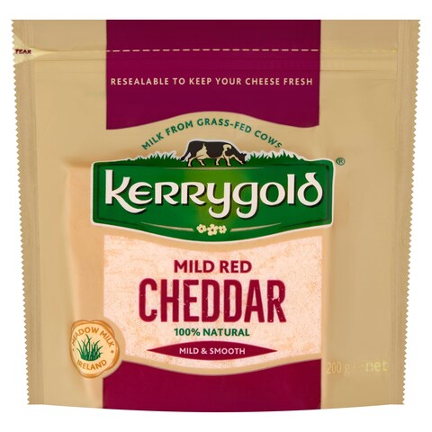Kerrygold Mild Red Irish Cheddar 200 g - Tesco Groceries