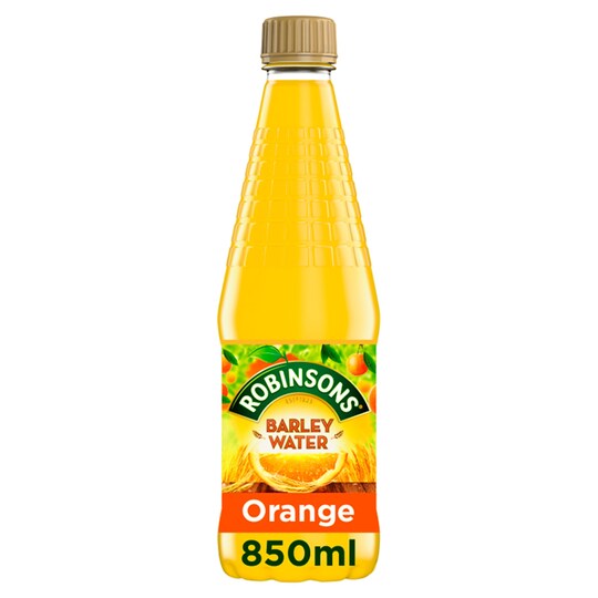 Robinsons Orange Barley Water 850Ml - Tesco Groceries