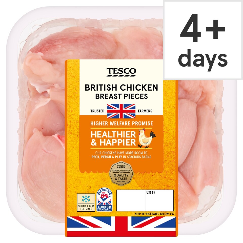 Tesco Chicken Breast Pieces 750g - Tesco Groceries
