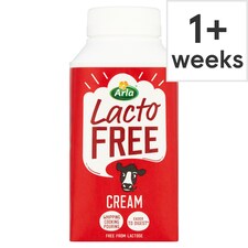 Lactofree Cream 250Ml - Tesco Groceries
